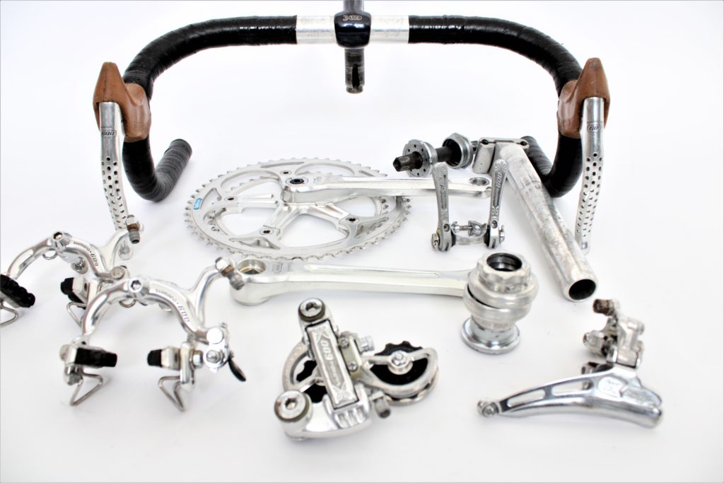 Shimano 600 Arabesque groupset late 70s - iLoveVintageBikes.com