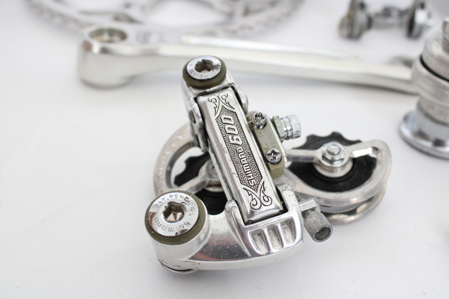 Shimano 600 Arabesque groupset late 70s - iLoveVintageBikes.com